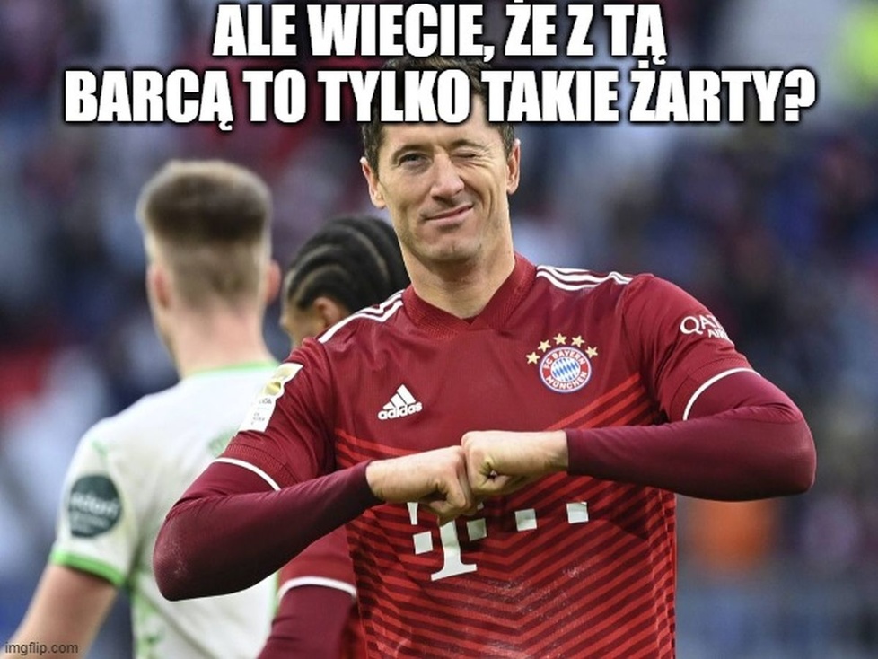 Lewandowski może zapomnieć o Barcelonie. Memy po wpadce Bayernu - WP ...